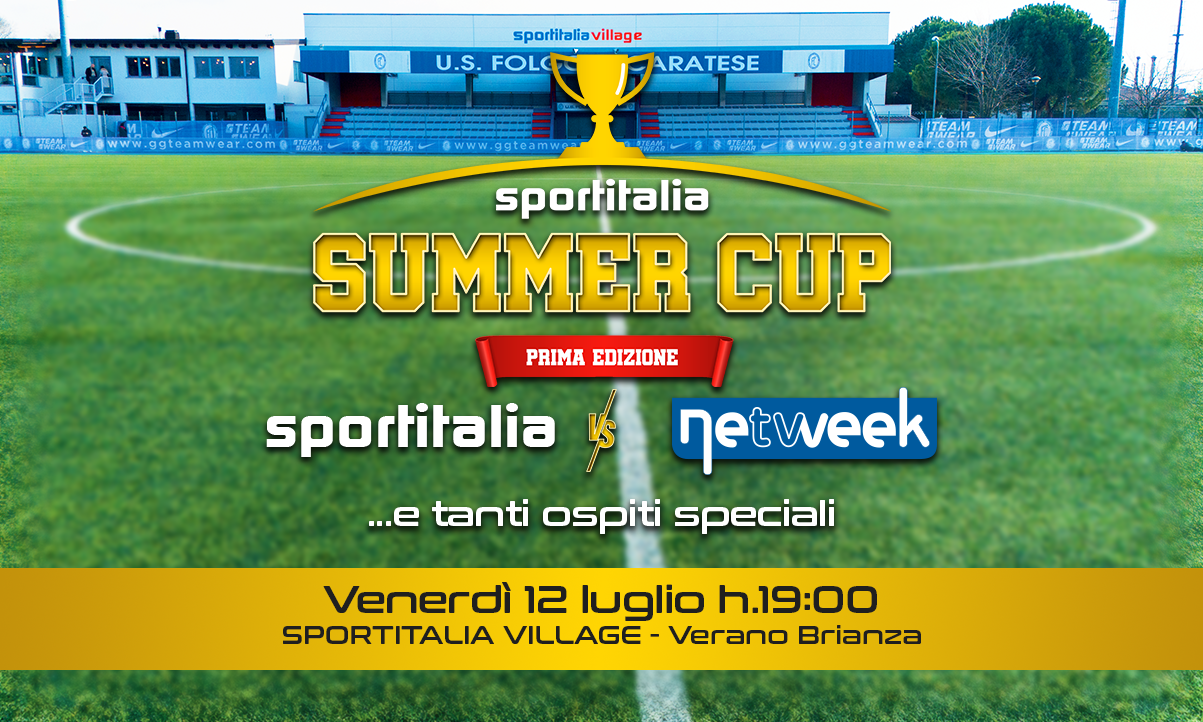 "Summer Cup": in campo il nostro gruppo Netweek contro Sportitalia - News Prima