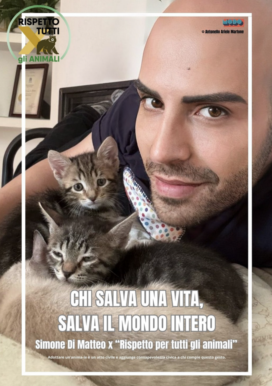 Simone Di Matteo lancia la nuova campagna "Rispetto per Tutti gli ...