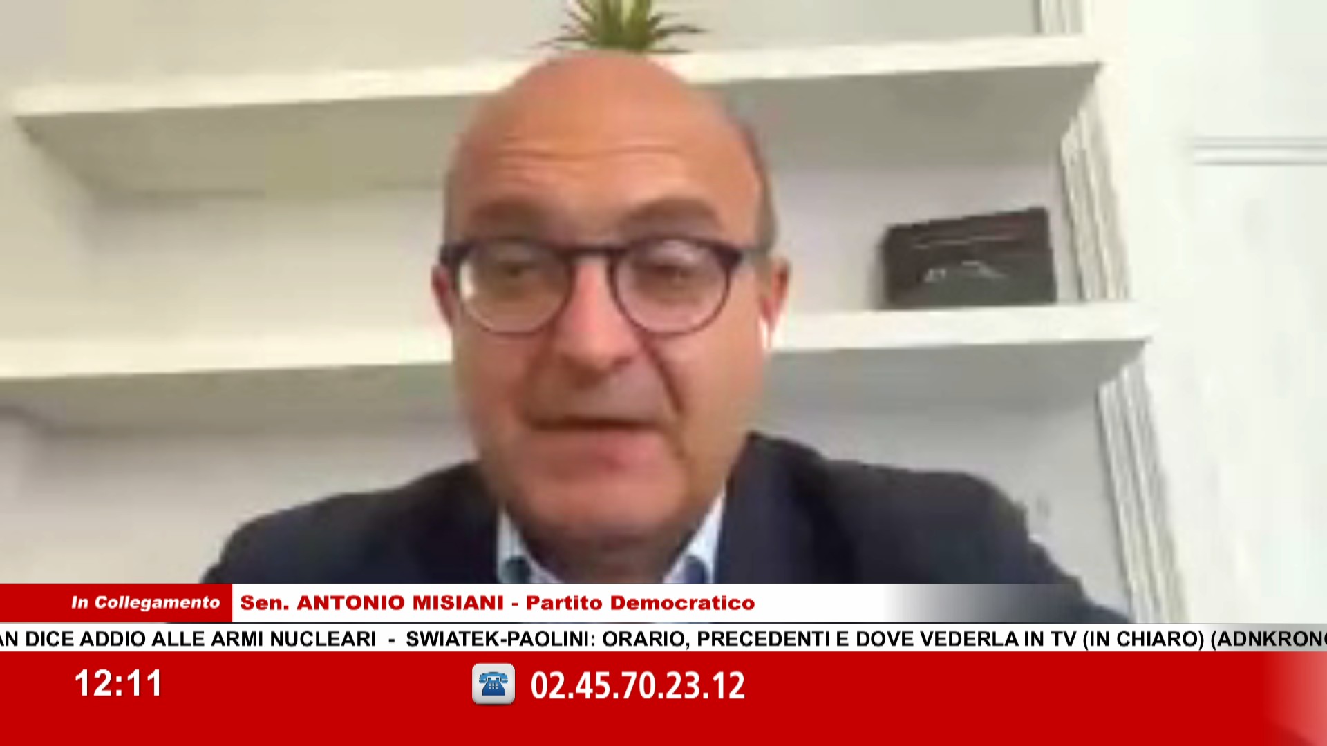 Misiani (PD): "Dazi, l’Europa negozi fino all’ultimo " - News Prima